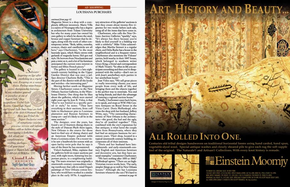 Einstein Moomjy | Architectural Digest | MARCH 1999