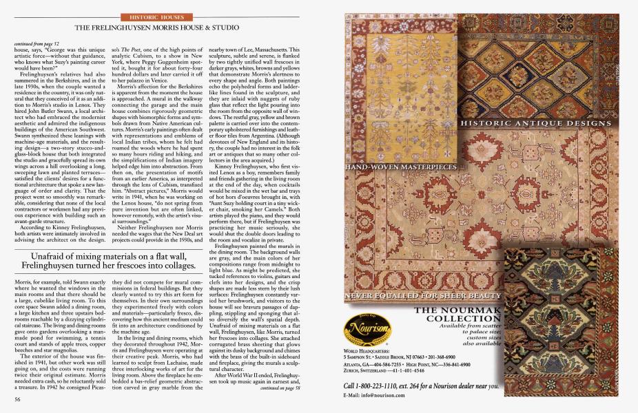 Nourison | Architectural Digest | MARCH 1999