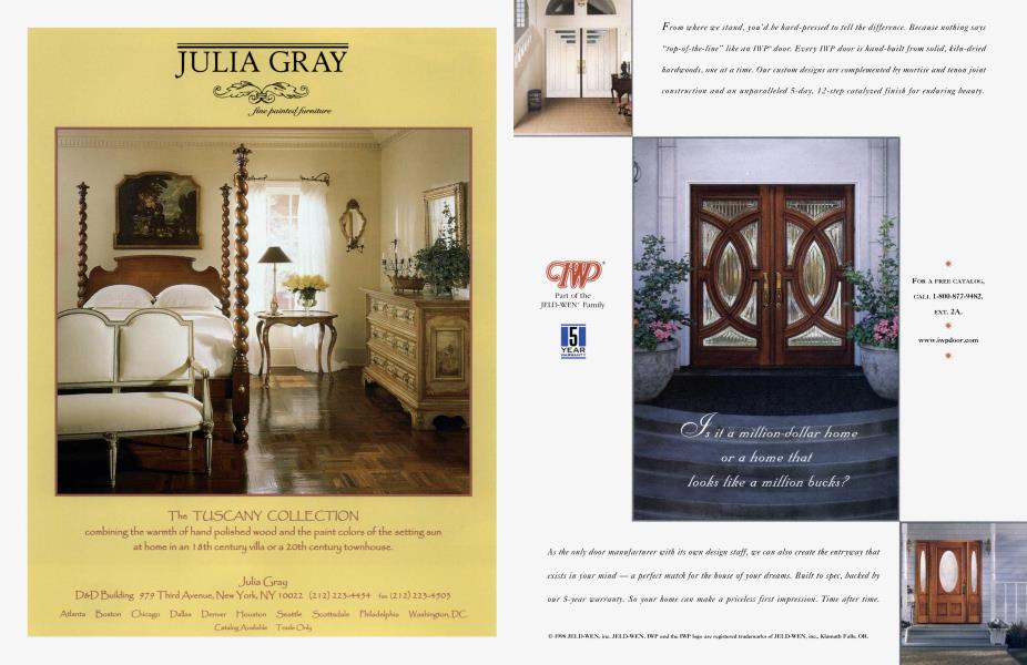JULIA GRAY | Architectural Digest | MAY 1999