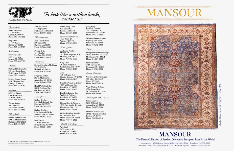 MANSOUR | Architectural Digest | MAY 1999