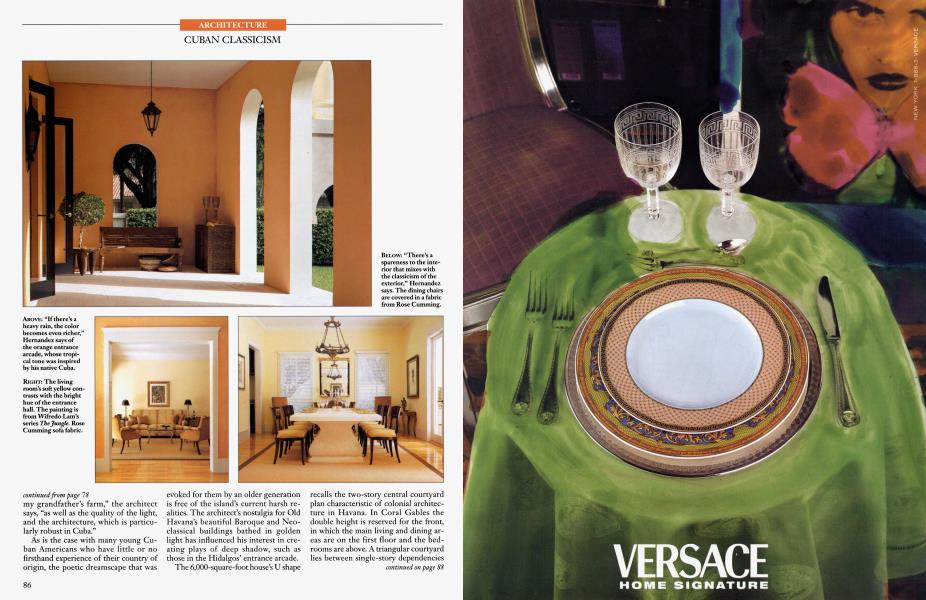 VERSACE | Architectural Digest | MAY 1999