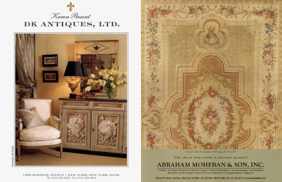 ABRAHAM MOHEBAN & SON, INC. | Architectural Digest | JUNE 1999