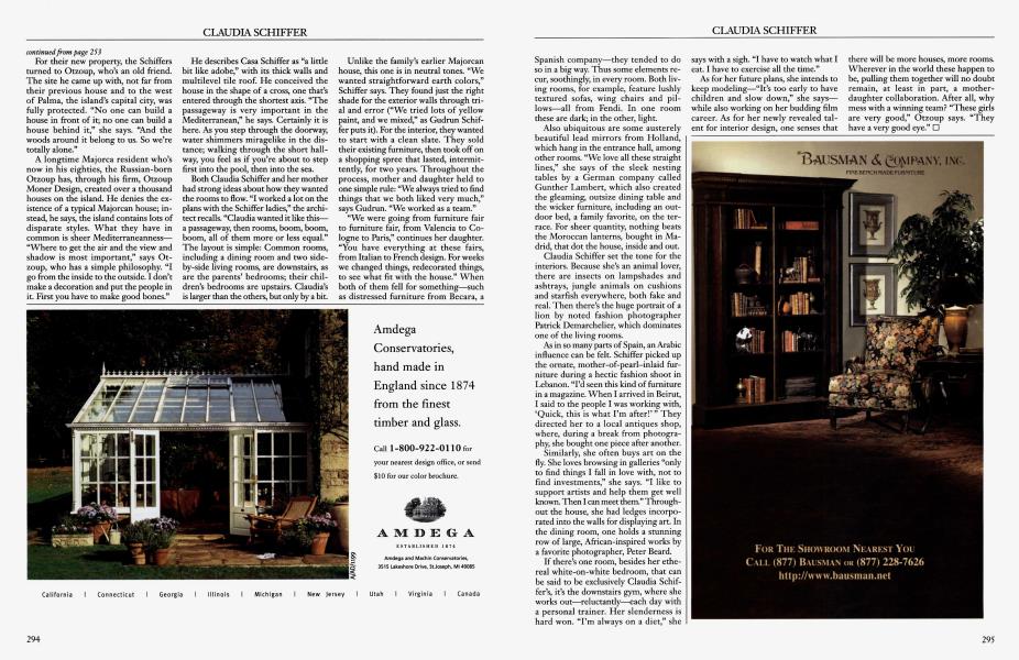 AMDEGA | Architectural Digest | NOVEMBER 1999
