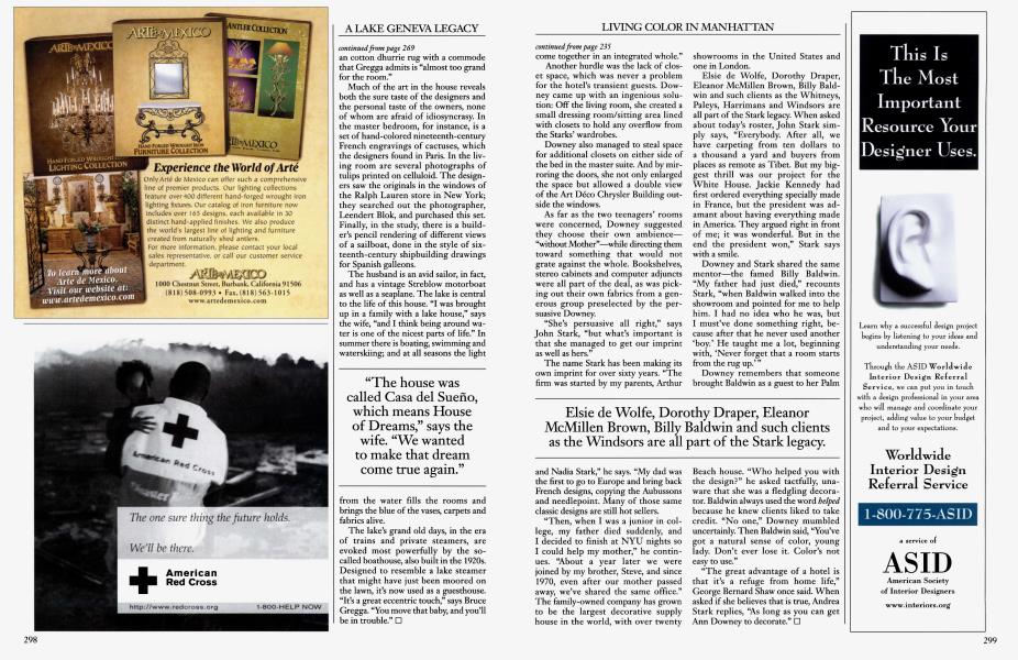 ASID | Architectural Digest | NOVEMBER 1999