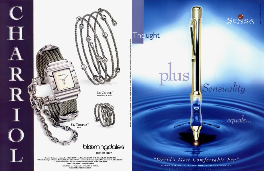 SENSA® | Architectural Digest | DECEMBER 1999