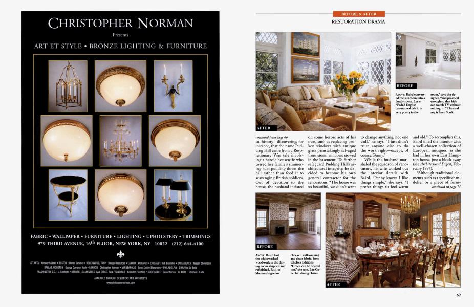CHRISTOPHER NORMAN | Architectural Digest | FEBRUARY 2000