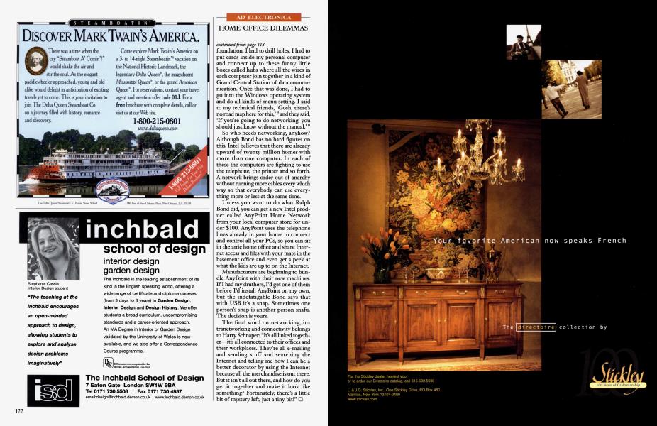 Stickley | Architectural Digest | FEBRUARY 2000