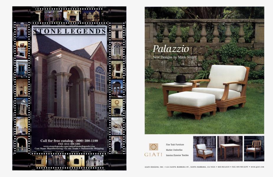 GIATI | Architectural Digest | MARCH 2000