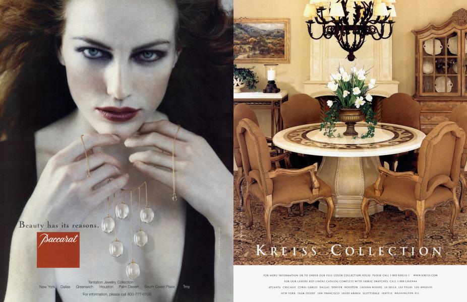 KREISS COLLECTION | Architectural Digest | MAY 2000