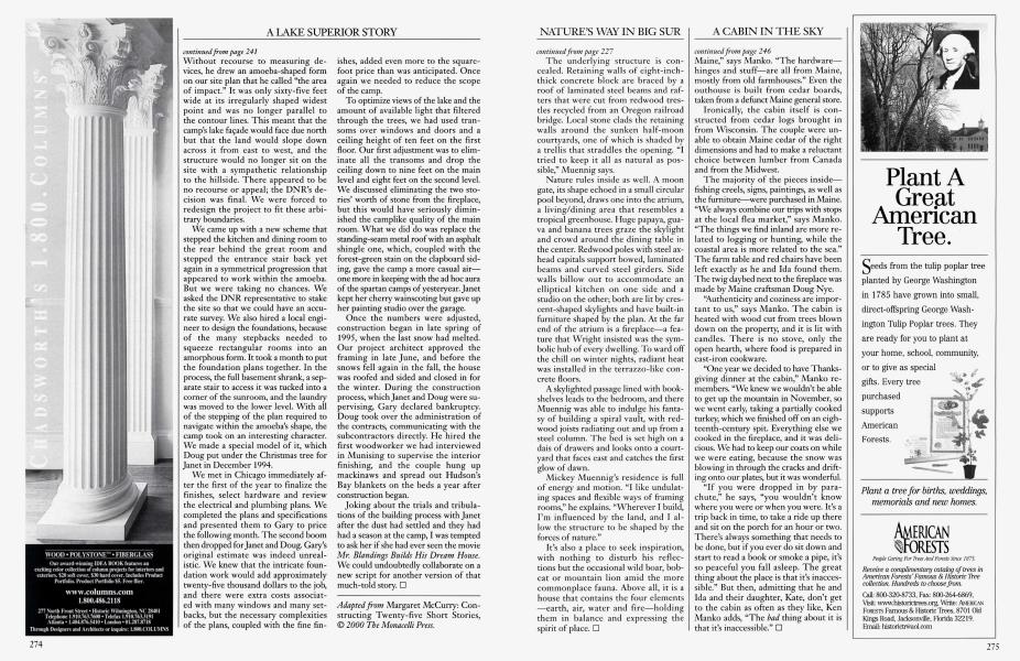 Plant A Great American Tree. | Architectural Digest | JUNE 2000