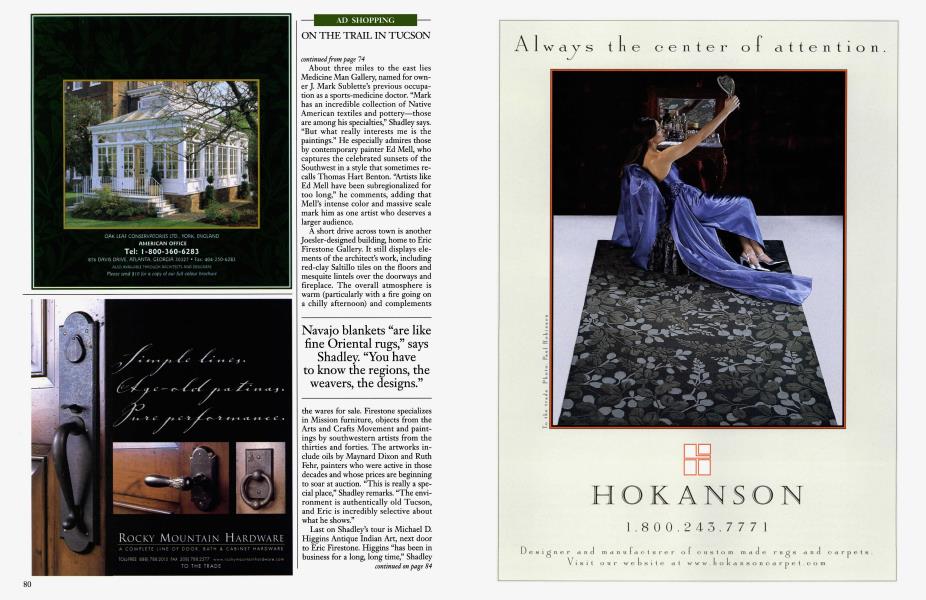 HOKANSON | Architectural Digest | JUNE 2000