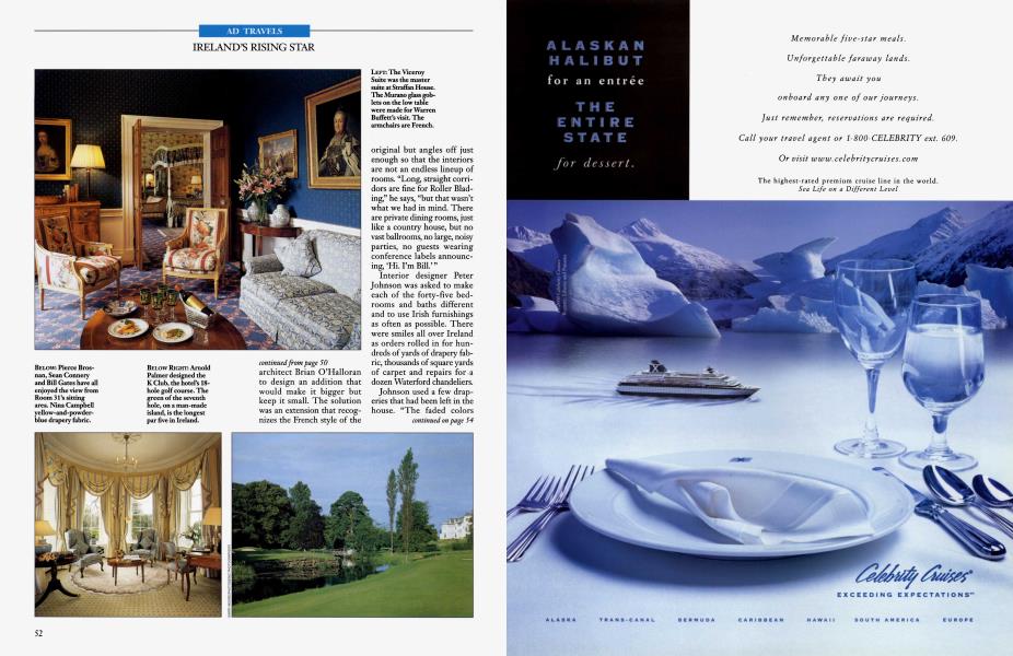 Celebrity Cruises® | Architectural Digest | JULY 2000
