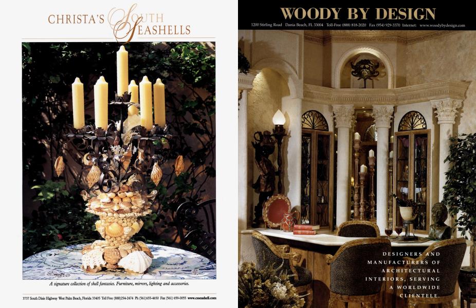Woody by Design | Architectural Digest | AUGUST 2000