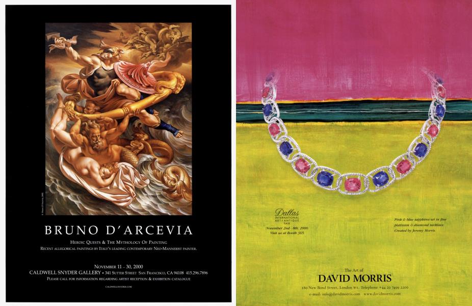 DAVID MORRIS | Architectural Digest | NOVEMBER 2000