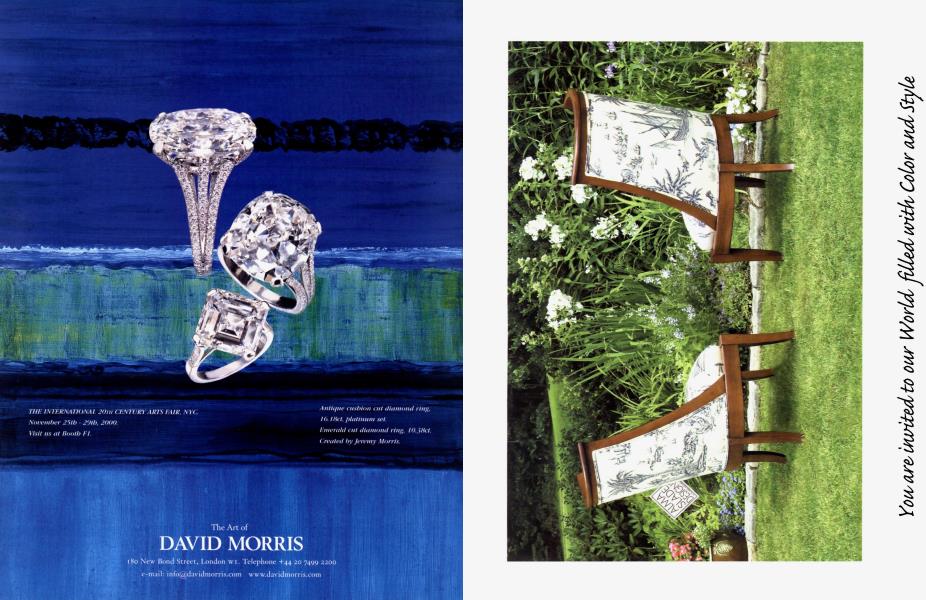 ALMA SLADE DESIGNS | Architectural Digest | NOVEMBER 2000