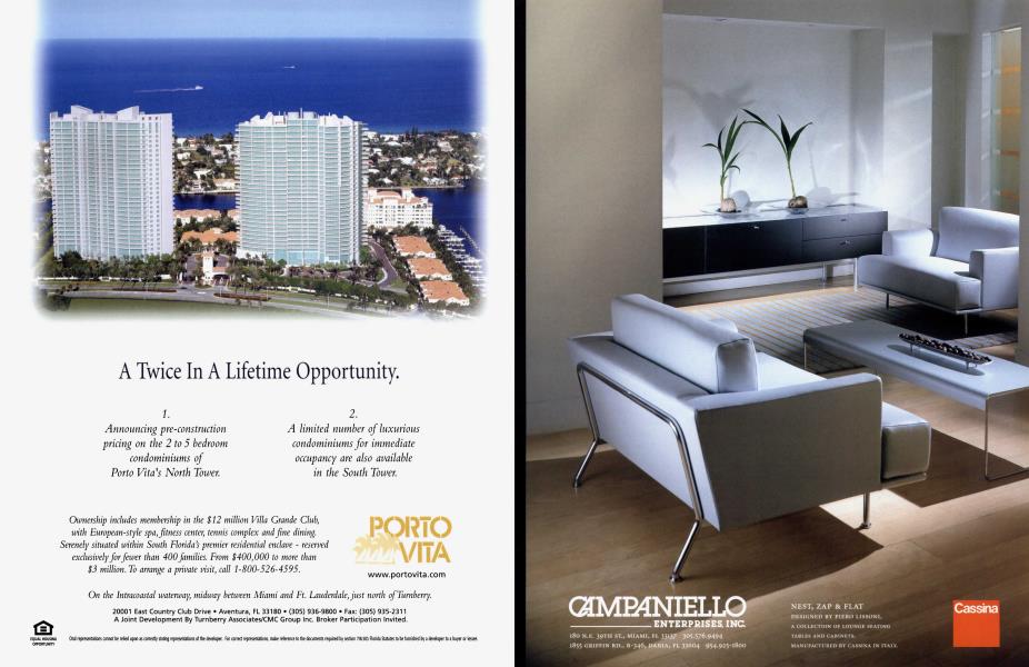 PORTO VITA | Architectural Digest | NOVEMBER 2000