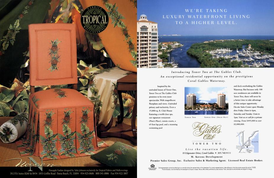 The Gables Club | Architectural Digest | NOVEMBER 2000