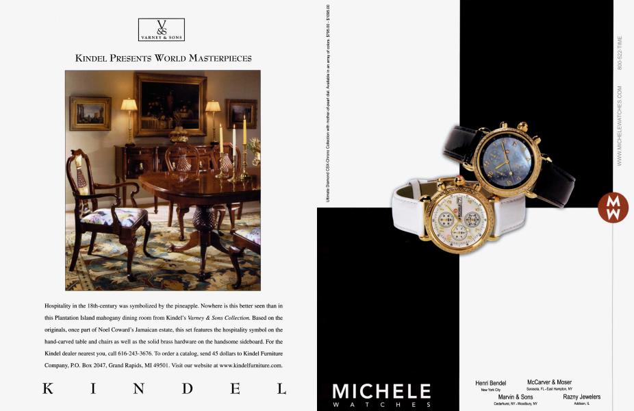 KINDEL | Architectural Digest | NOVEMBER 2000