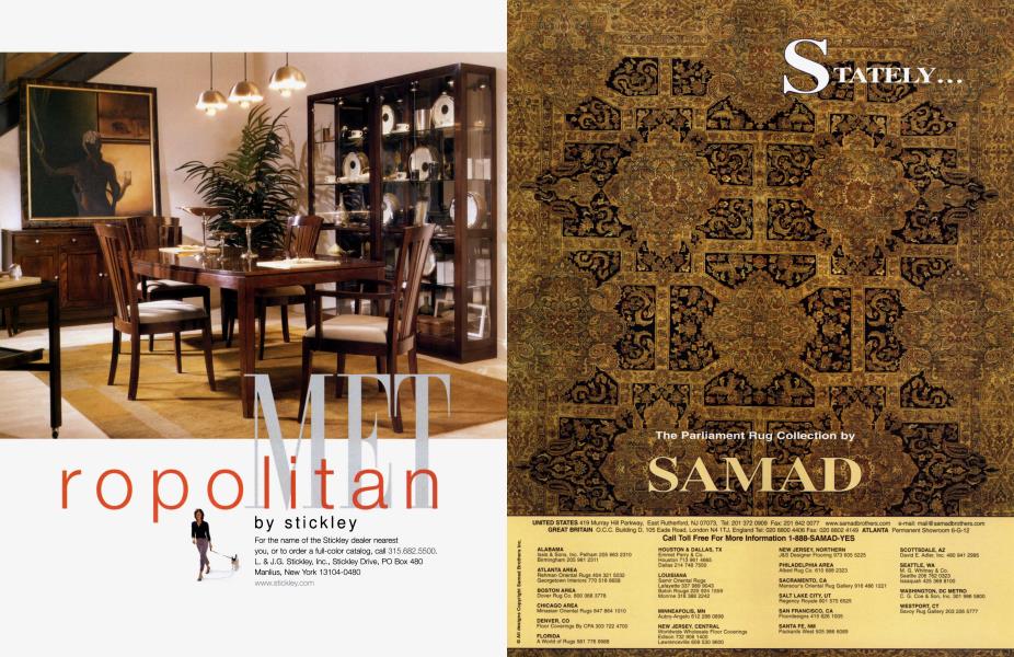 SAMAD | Architectural Digest | NOVEMBER 2000
