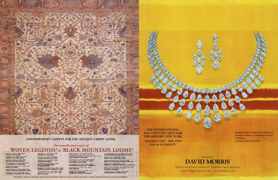 DAVID MORRIS | Architectural Digest | DECEMBER 2000