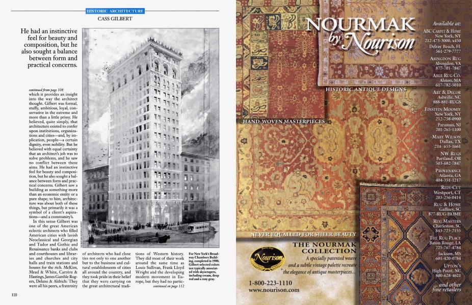 Nourison® | Architectural Digest | FEBRUARY 2001