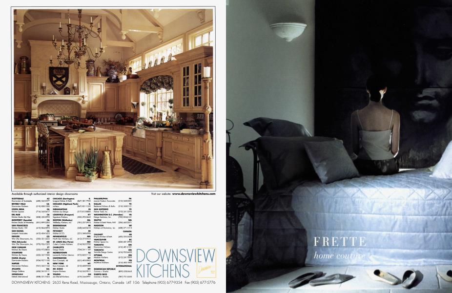 FRETTE | Architectural Digest | APRIL 2001