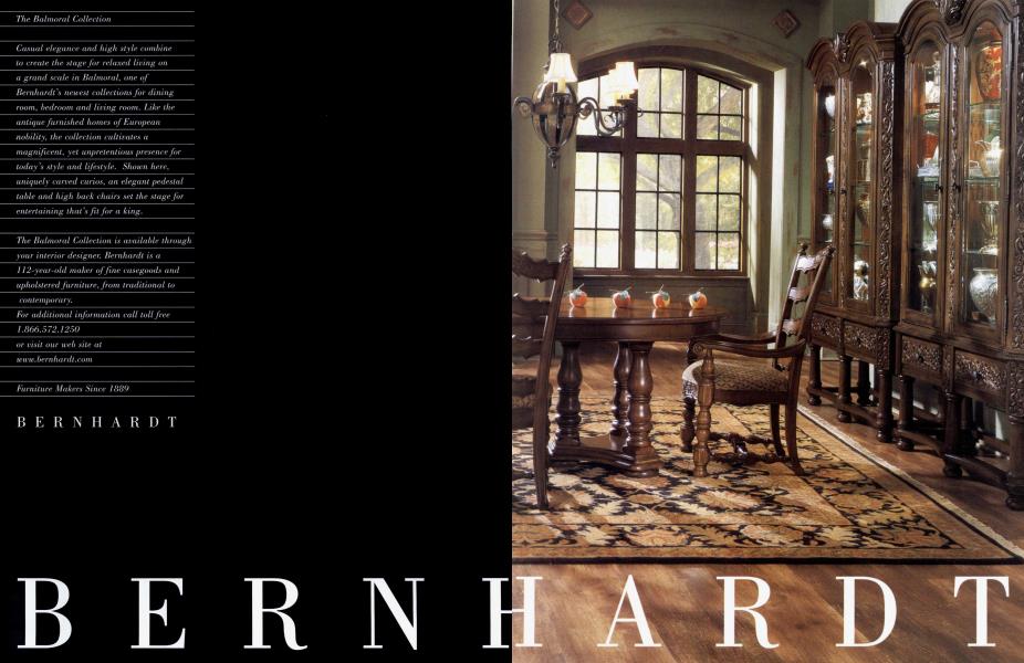 BERNHARDT | Architectural Digest | APRIL 2001