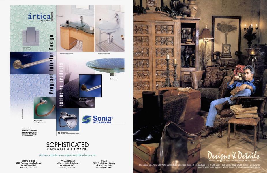 Design & Details | Architectural Digest | JUNE 2001