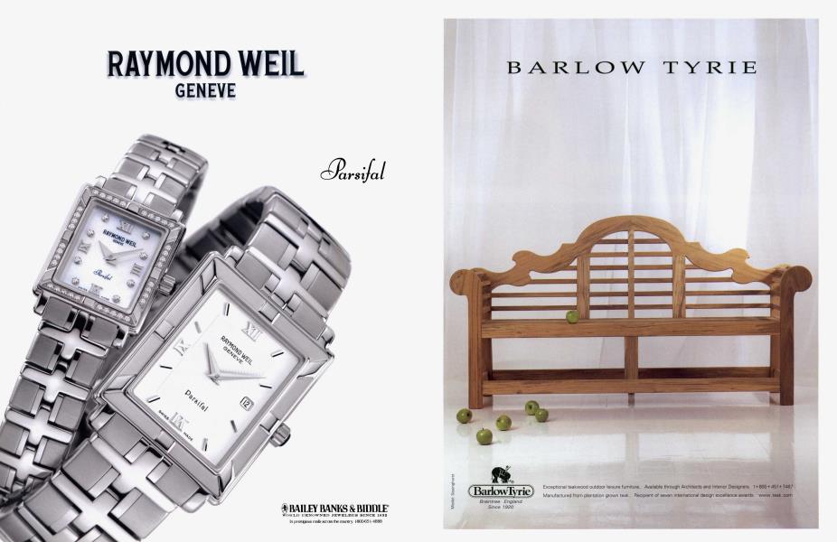 BARLOW TYRIE | Architectural Digest | JUNE 2001