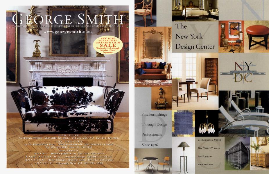 NYDC | Architectural Digest | SEPTEMBER 2001