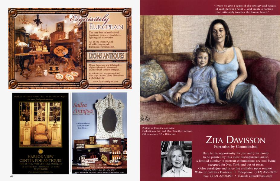 Zita Davisson | Architectural Digest | NOVEMBER 2001