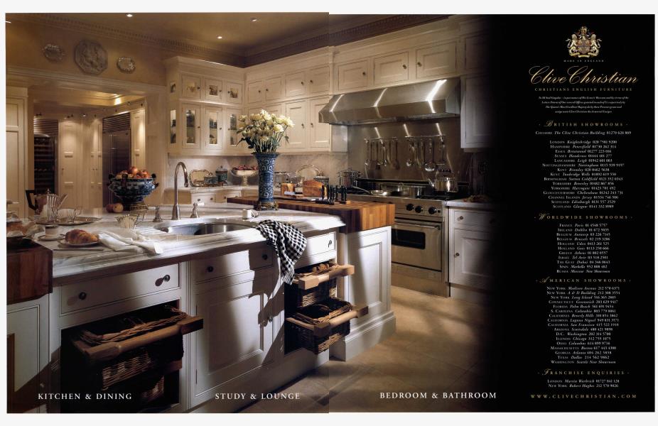 Clive Christian | Architectural Digest | NOVEMBER 2001