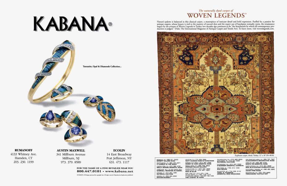 KABANA® | Architectural Digest | DECEMBER 2001