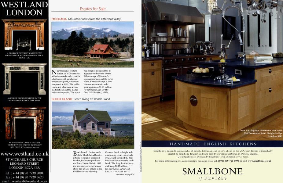 SMALLBONE | Architectural Digest | JUNE 2002