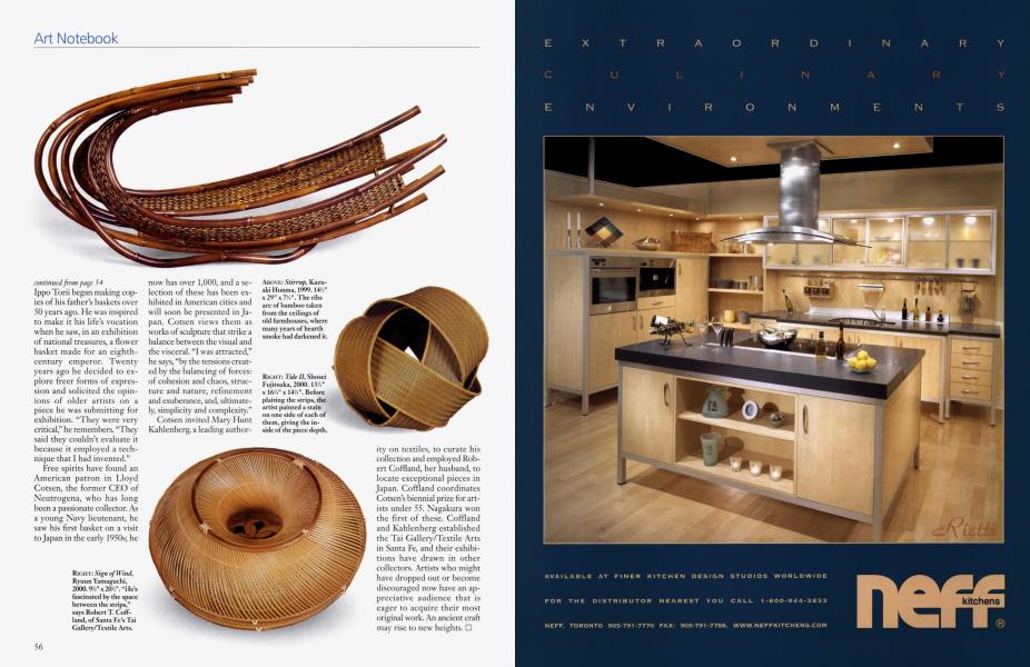 Neff® Kitchens | Architectural Digest | AUGUST 2002