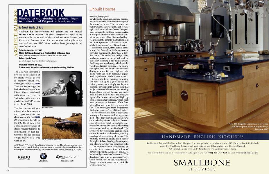 SMALLBONE OF DEVIZES | Architectural Digest | OCTOBER 2002