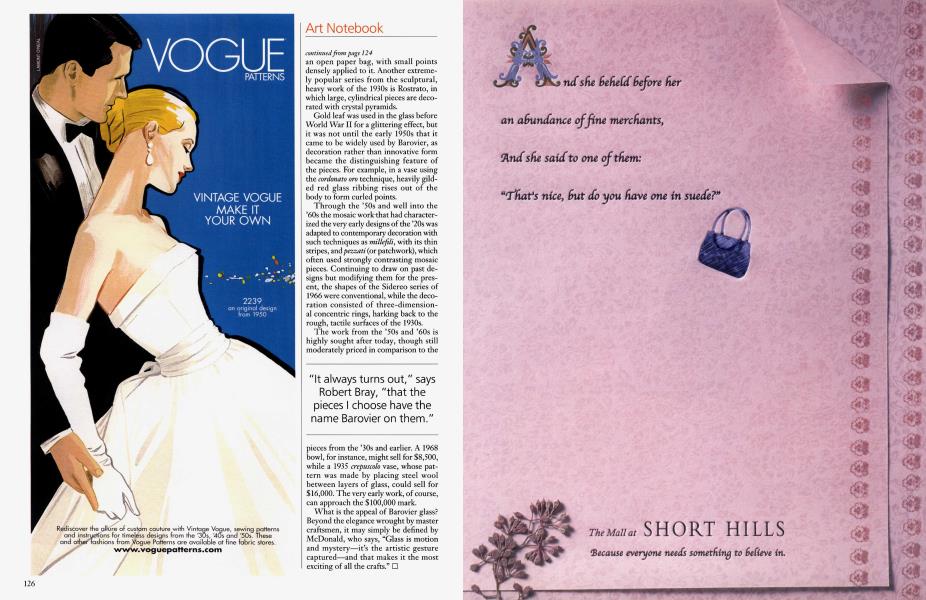 VOGUE | Architectural Digest | OCTOBER 2002