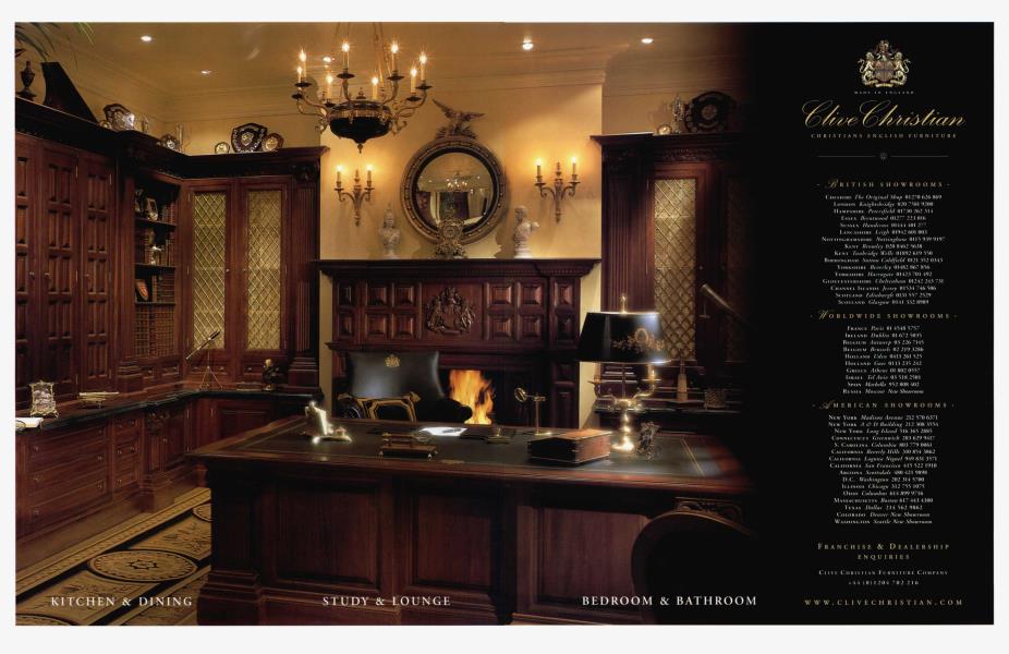 Clive Christian | Architectural Digest | DECEMBER 2002