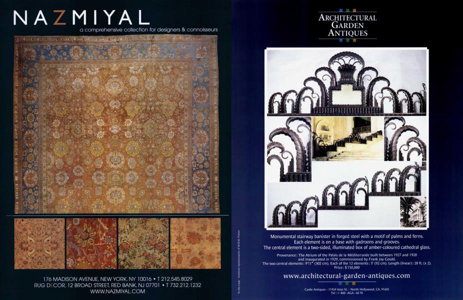 NAZMIYAL | Architectural Digest | JANUARY 2003