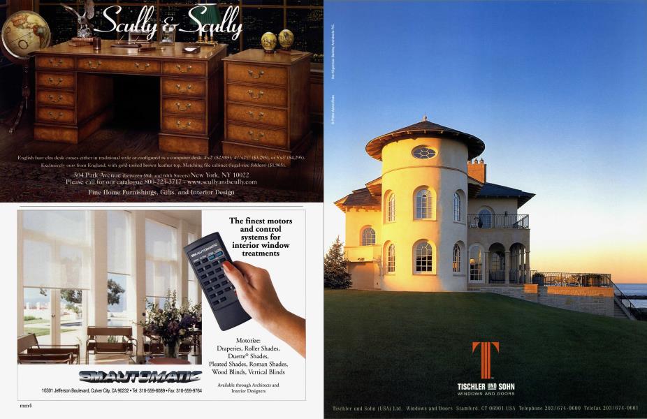 SM AUTOMATIC | Architectural Digest | FEBRUARY 2003