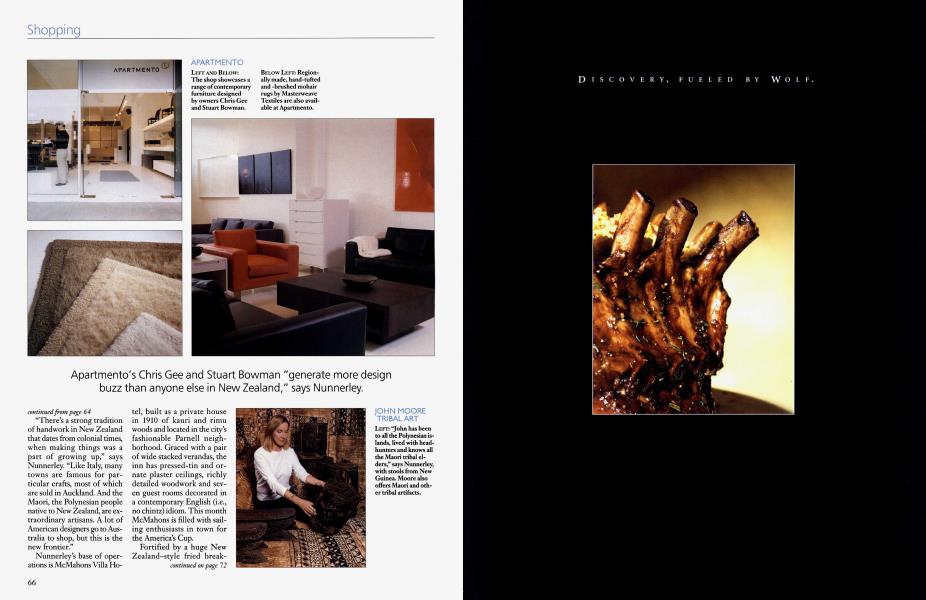 WOLF™ | Architectural Digest | FEBRUARY 2003