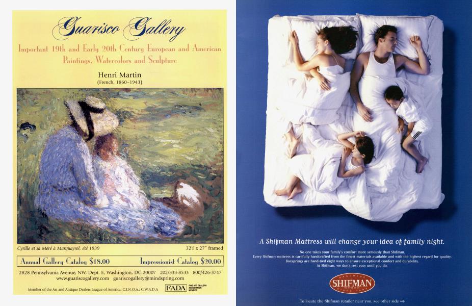 SHIFMAN MATTRESSES | Architectural Digest | MARCH 2003