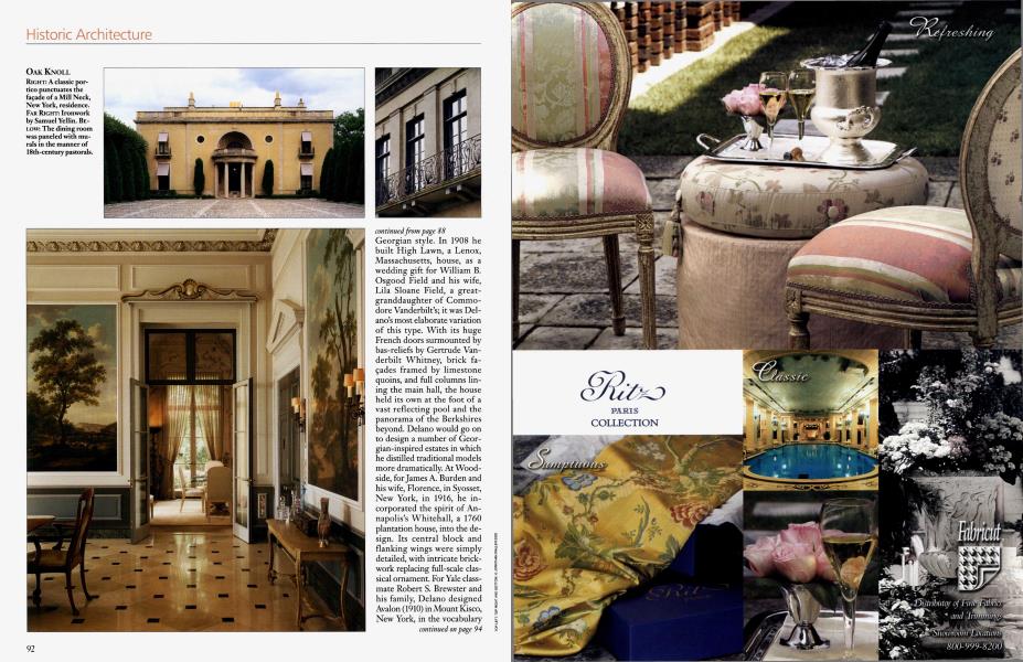 Ritz PARIS COLLECTION | Architectural Digest | MARCH 2003