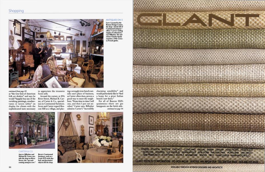 GLANT | Architectural Digest | APRIL 2003