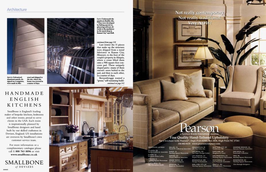 SMALLBONE | Architectural Digest | APRIL 2003