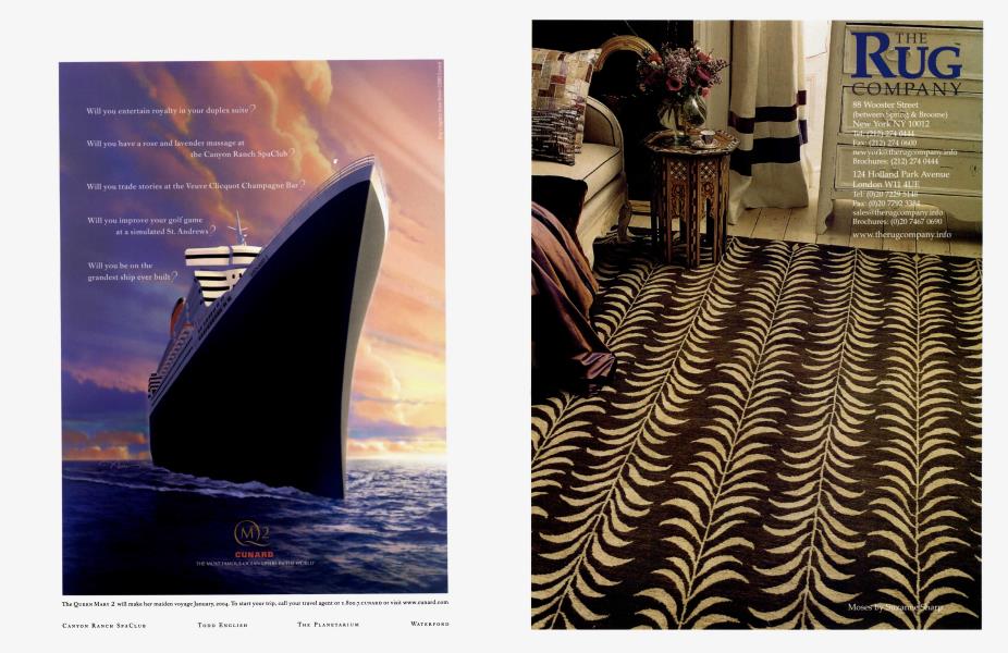 THE RUG COMPANY | Architectural Digest | MAY 2003