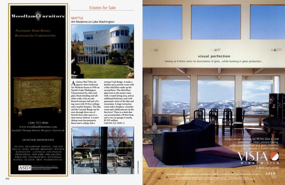 VISTA® | Architectural Digest | JUNE 2003