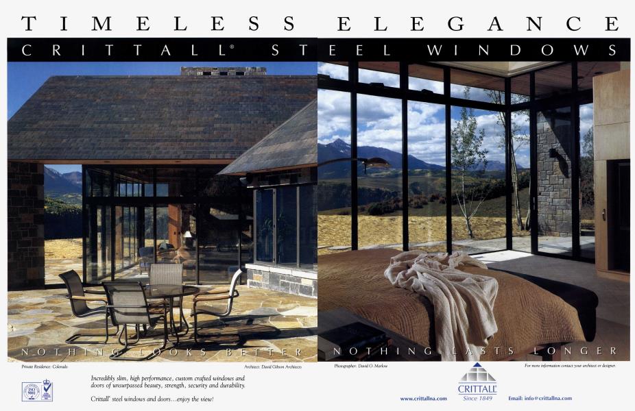 TIMELESS ELEGANCE CRITTALL® STEEL WINDOWS | Architectural Digest ...