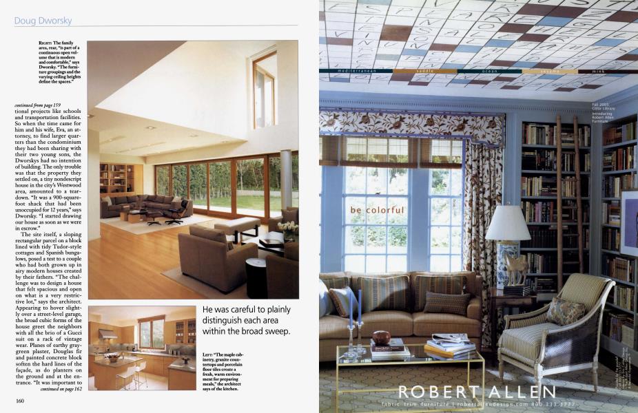 ROBERT ALLEN | Architectural Digest | SEPTEMBER 2003