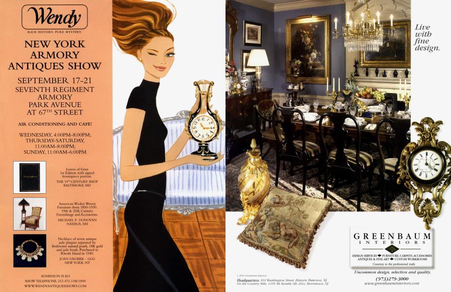 GREENBAUM INTERIORS | Architectural Digest | OCTOBER 2003